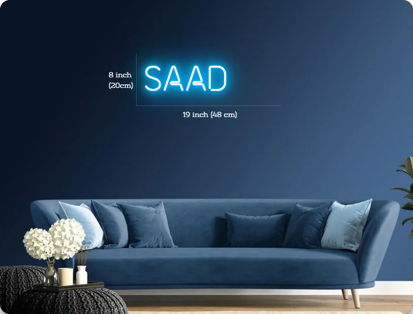 Saad Customized Neon Sign - NEOGON