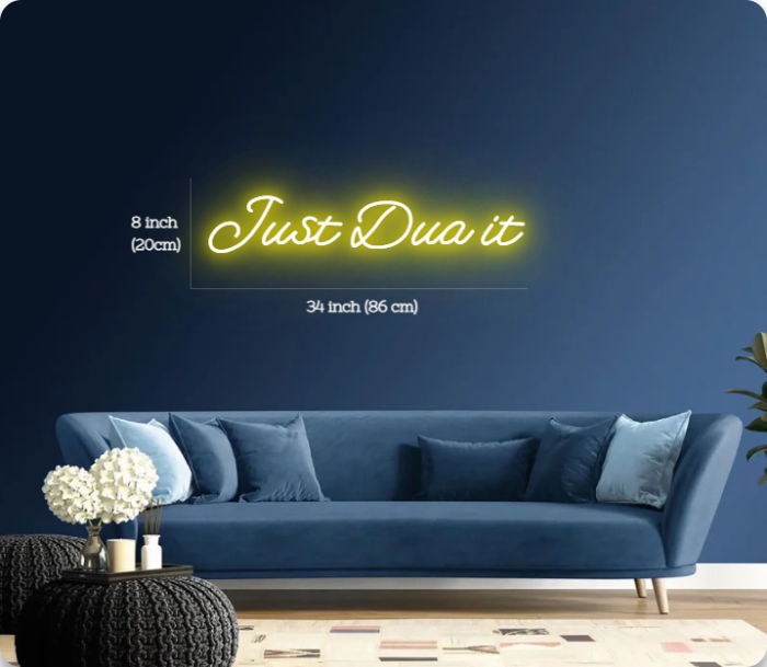 Just Dua it Customized Neon Sign - NEOGON