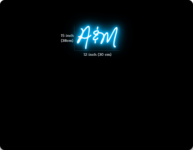 A&M Customized Neon Sign - NEOGON