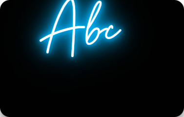Abc Customized Neon Sign - NEOGON